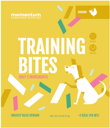 Momentum Training Bites Chicken 2.5oz - Vermont Pet Food and Supply