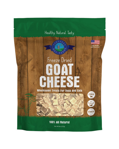 Shepherd Boy Farm Freeze-Dried Goat Cheese 8oz - Vermont Pet Food and ...