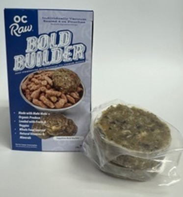 OC Raw Bold Builder Sapphire Mahi Mahi 2lb - Vermont Pet Food and Supply