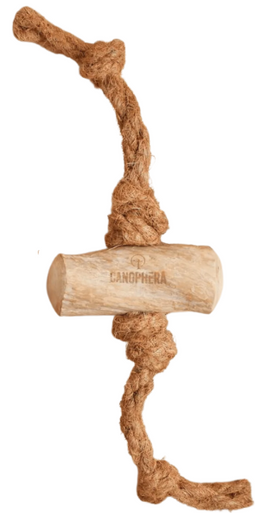 Canophera Dog Toy Coffee Wood and Coconut Rope Extra Large [4 per box ...