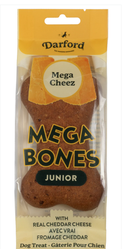 Darford Dog Mega Bone 3.5oz Cheez - Vermont Pet Food and Supply