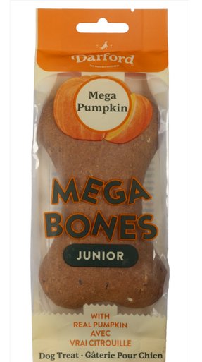 Darford Dog Mega Bone 3.5oz Pumpkin - Vermont Pet Food and Supply