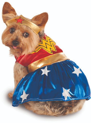 Ruby Slippers Wonder Woman Pet Costume Medium - Vermont Pet Food and Supply