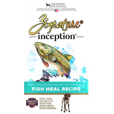 Inception Recipe Dog Food Fish 27lb - Vermont Pet Food and Supply