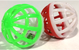 Plastic Lattice Balls Cat Toy - Vermont Pet Food and Supply