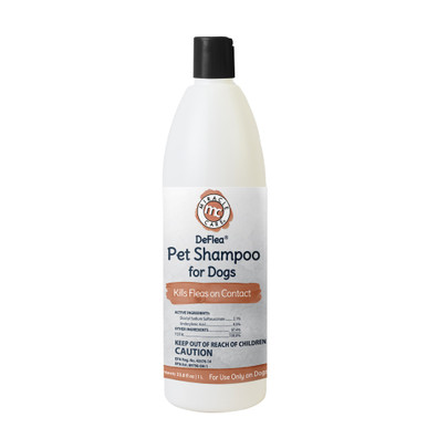 Natural Chemistry DeFlea Dog Shampoo 32oz - Vermont Pet Food and Supply
