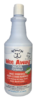 Wee Away Original Odor & Stain Remover for Dogs Cats 32oz - Vermont Pet ...