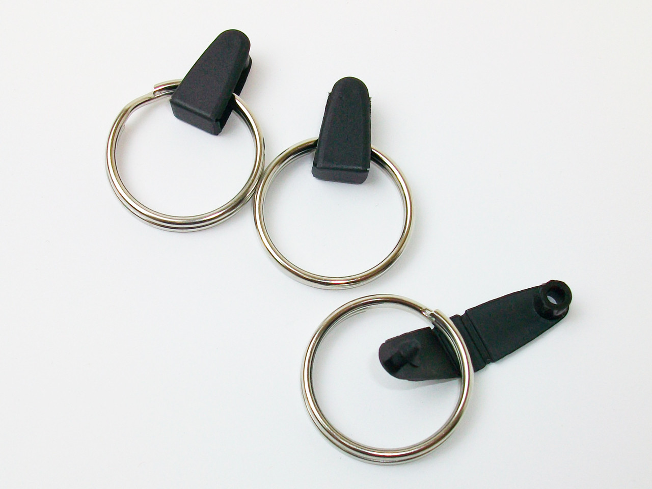 1000 Black Plastic Tabs - For use with Versa Back Parts - Button Boy