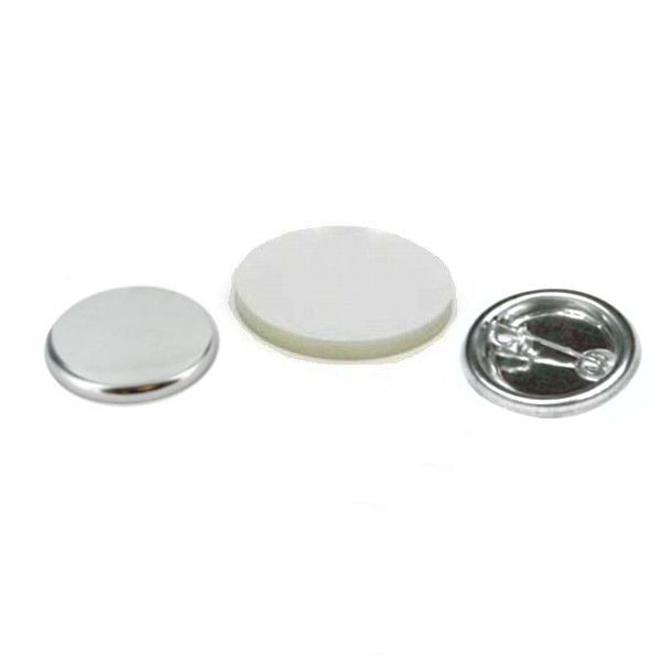 1" Tecre Pin Back Complete Button Parts 1 Inch - 500 pcs-FREE SHIPPING ...