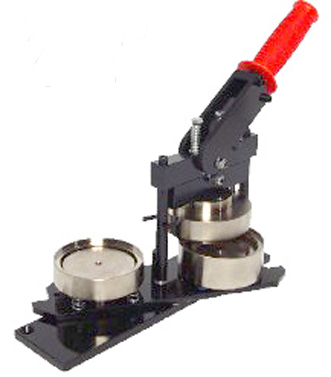 3" PAPER Button Making Kit - Machine, Graphic Punch, 100 Mirror Parts ...