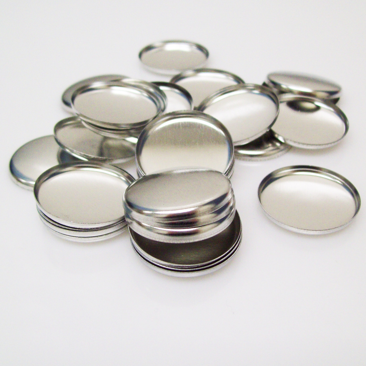 Shells ONLY for 1 Inch ( 1" ) Tecre Buttons - 500 pcs - Button Boy