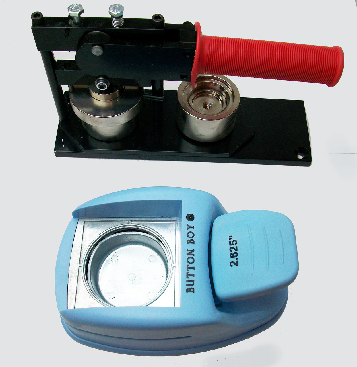 2.25" KIT - Tecre Machine, Table Top Punch and 100 Pin Back Parts ...