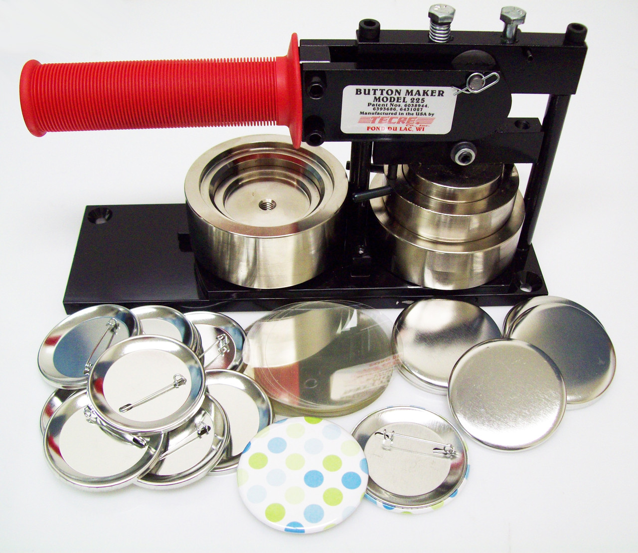 2-1/4" Standard Button Products - Machines/Kits - Page 1 - Button Boy