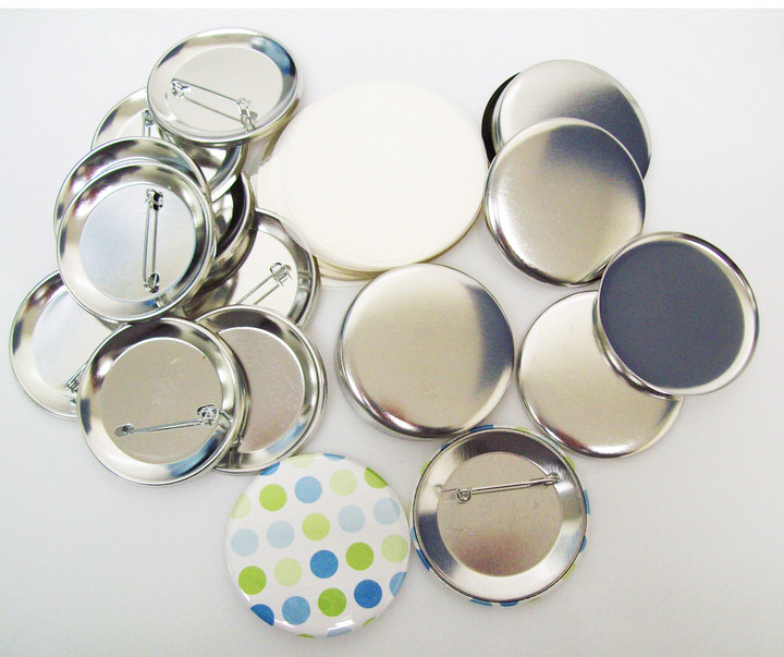 2.25" STD Tecre Pin Back Button Parts 2-1/4 Inch - Makes 250 Buttons ...