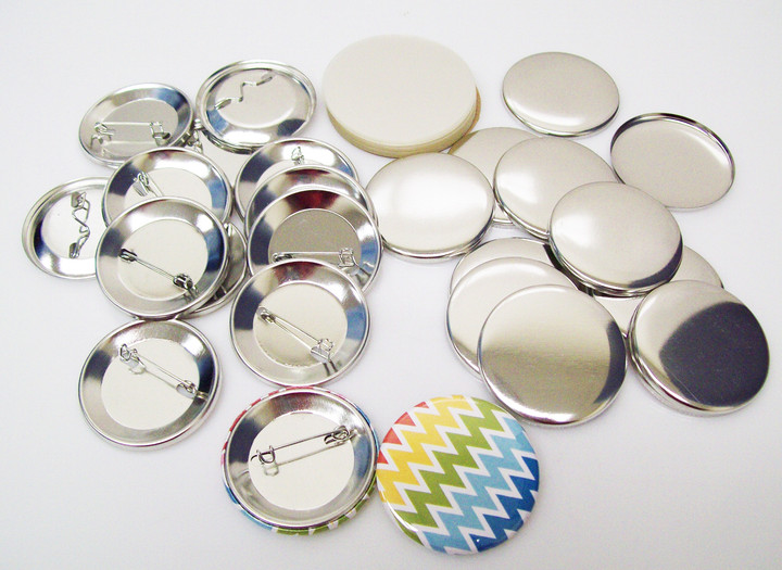 1.75" Tecre Pin Back Button Parts 1-3/4 Inch - 250 - Button Boy