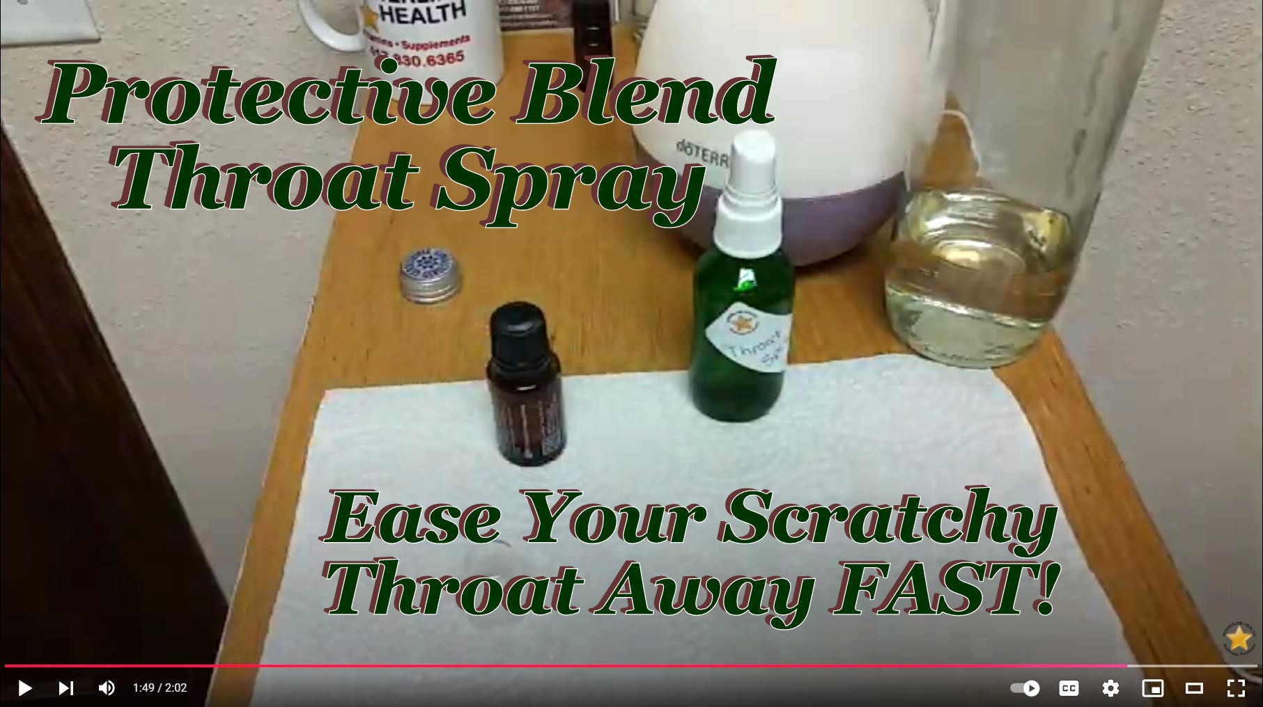 Protective Blend Throat Spray - Powerline Health