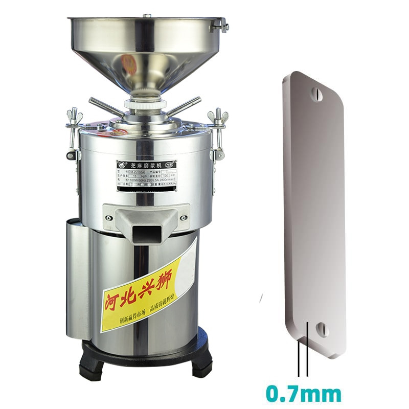 Peanut Butter Machine Making Sesame Sauce 220V Stainless Steel ...