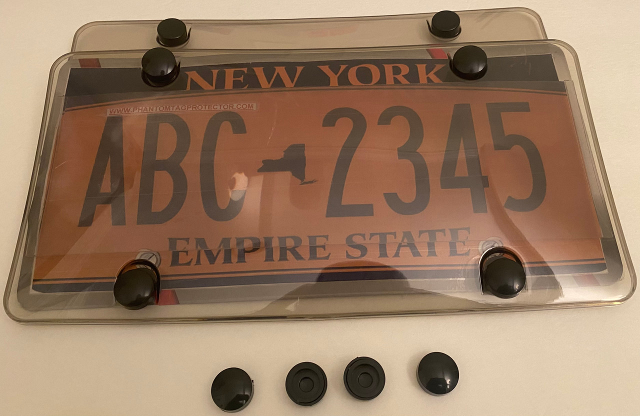 Phantom Tag Protector 1st Generation Tinted License Plate Privacy ...