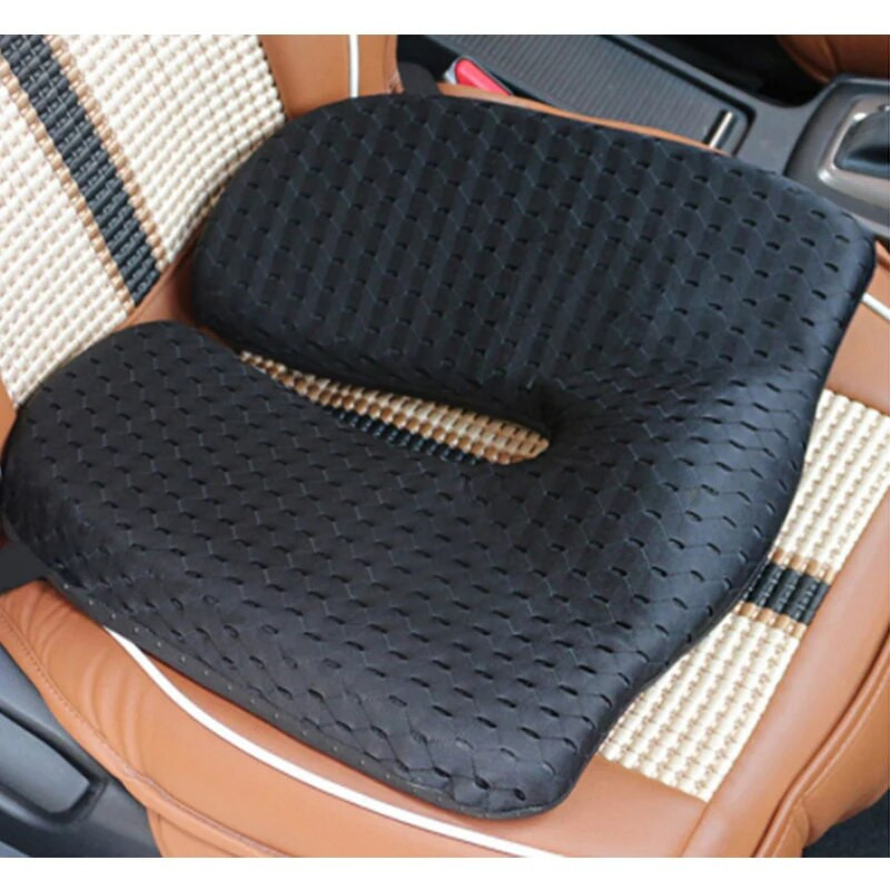 Light Breathable Memory Foam Seat Cushion For Back Pain Coccyx ...