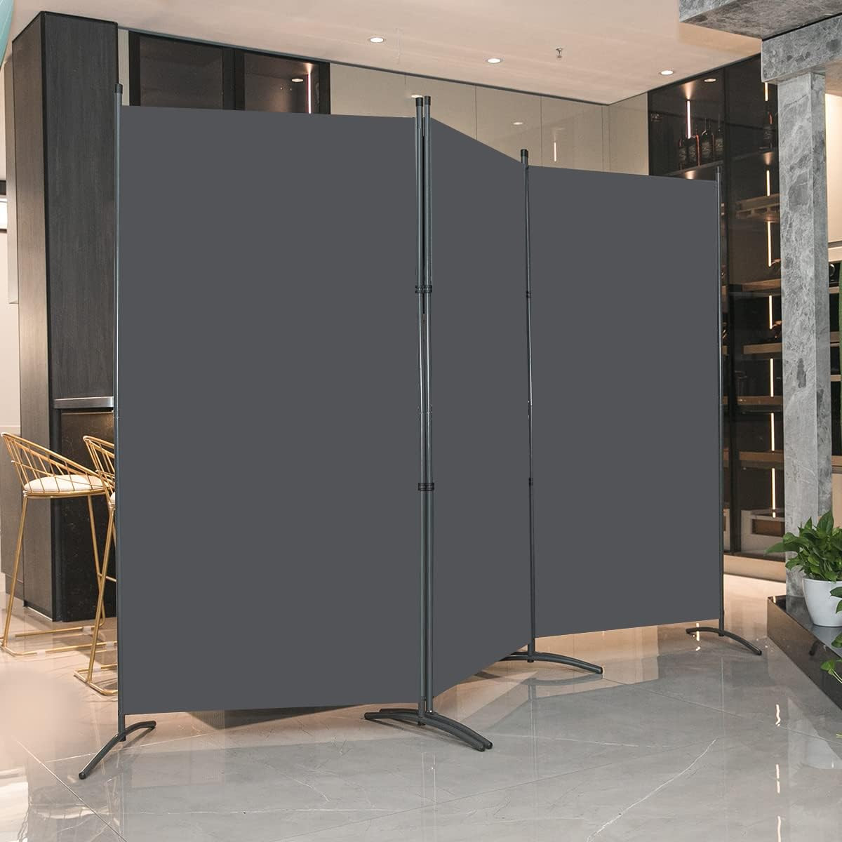 Indoor Room Divider, Portable Office Divider, Room Divider Wall Screen ...