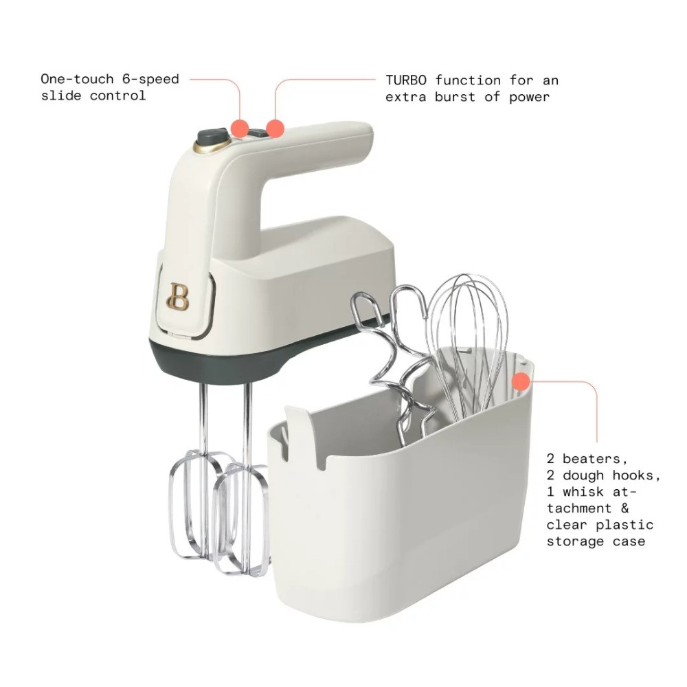 6 Speed Electric Hand Mixer