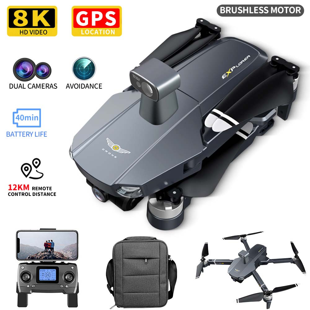 2022 RG106 Drone 8k Professional GPS 3 km Quadcopter With Dual Camera