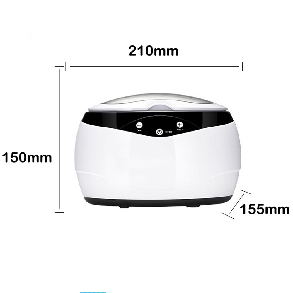 Ultrasonic Cleaner 40KHz High Frequency 650ML Ultrasound Washing for ...