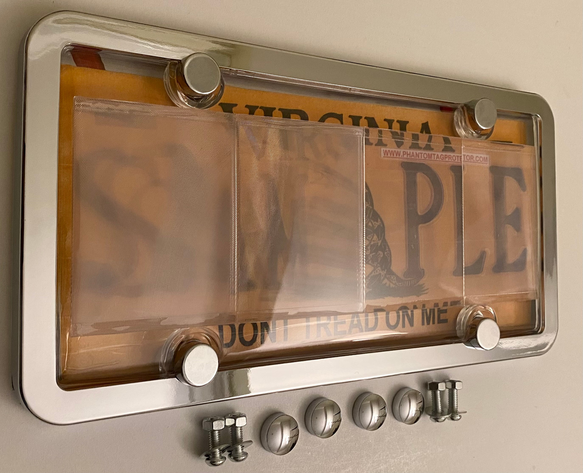 All NEW 4TH Generation Phantom Tag Protector Clear or Tinted Anti Photo ...