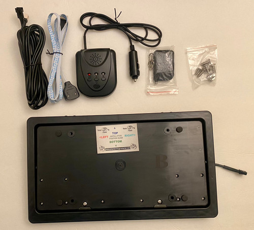 Electric Automobile License Plate Frame Bracket Flipper with Remote ...