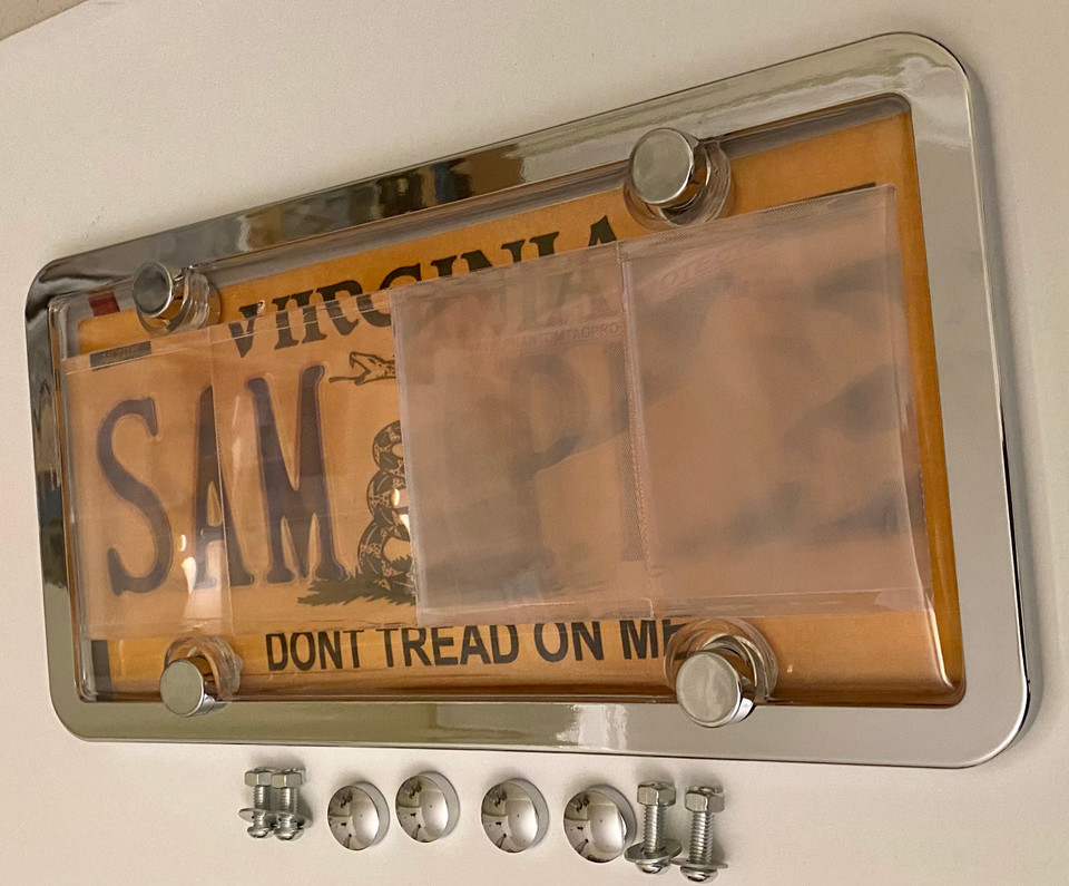 All NEW 4TH Generation Phantom Tag Protector Clear or Tinted Anti Photo ...