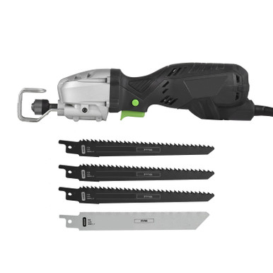 600W 5-Amp Mini Compact Reciprocating Saw Corded Reciprocating-type Saw ...