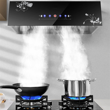 Household Large Suction Ventilator Suction Cooker Hood Kitchen Range ...