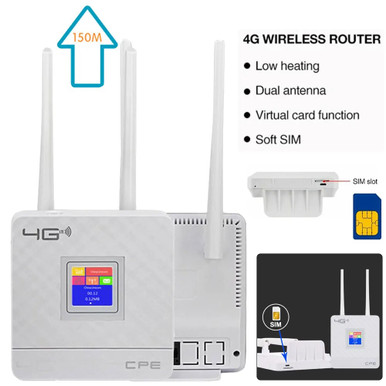 CPE903-E 4G LTE Router 150Mbps Wireless CPE Router External Antenna ...