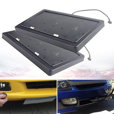US, CAD, & MEX Standard Car License Plate Remote Controlled Flipper ...