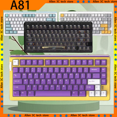 DAREU A81 Mechanical Keyboard Wireless Bluetooth Tri-mode High ...