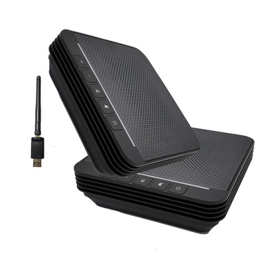 USB Wireless Cascaded Desktop Speaker Condenser Conference Zoom Microphone