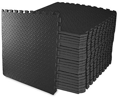 BalanceFrom Puzzle Exercise Mat with EVA Foam Interlocking Tiles for ...
