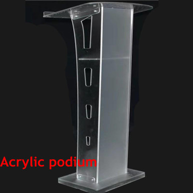 Acrylic podium host podium podium podium can be disassembled welcome ...