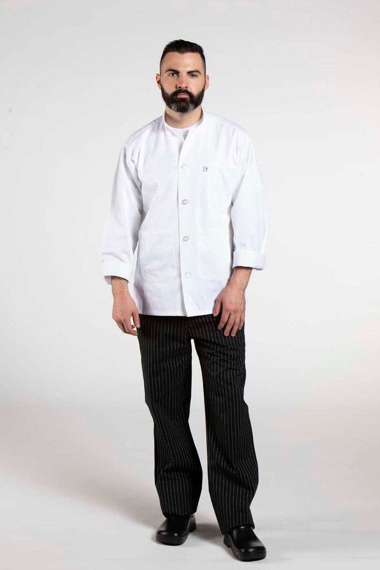 Single Breasted Server Coats | Long-Sleeve Server Shirts