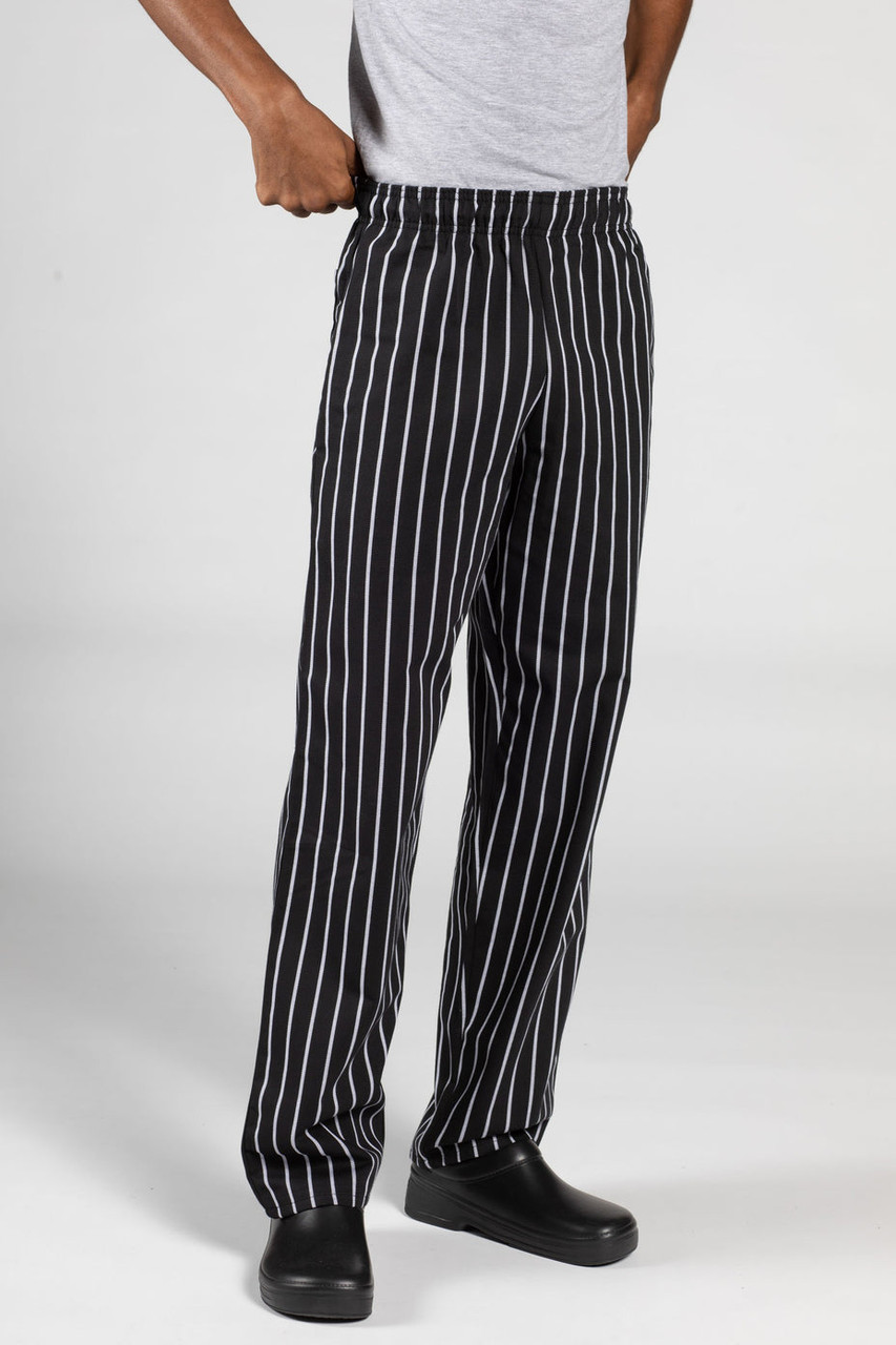 Traditional Chef Pants | Black and White Chef Pants