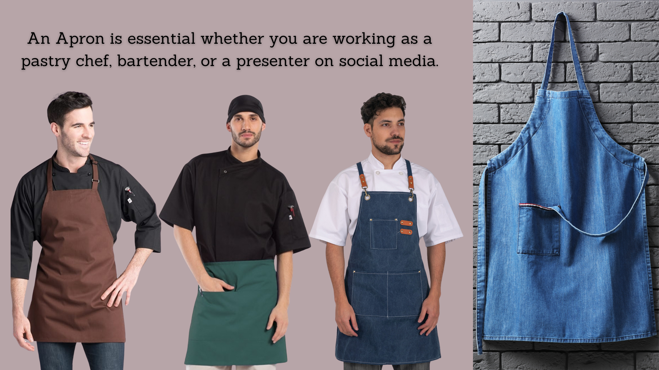 Apron Styles Unveiled: Best Fits for Every Kitchen Role - ChefsCloset