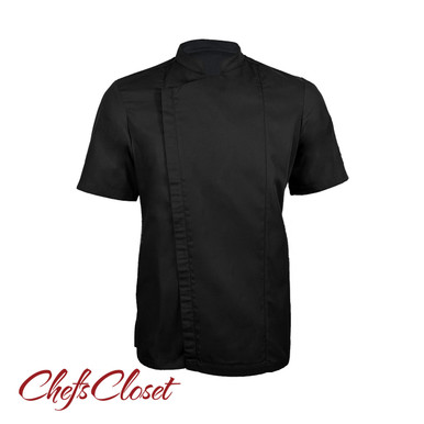 Men's Short Sleeve Broadway Chef Coat - Straight Cut | ChefsCloset