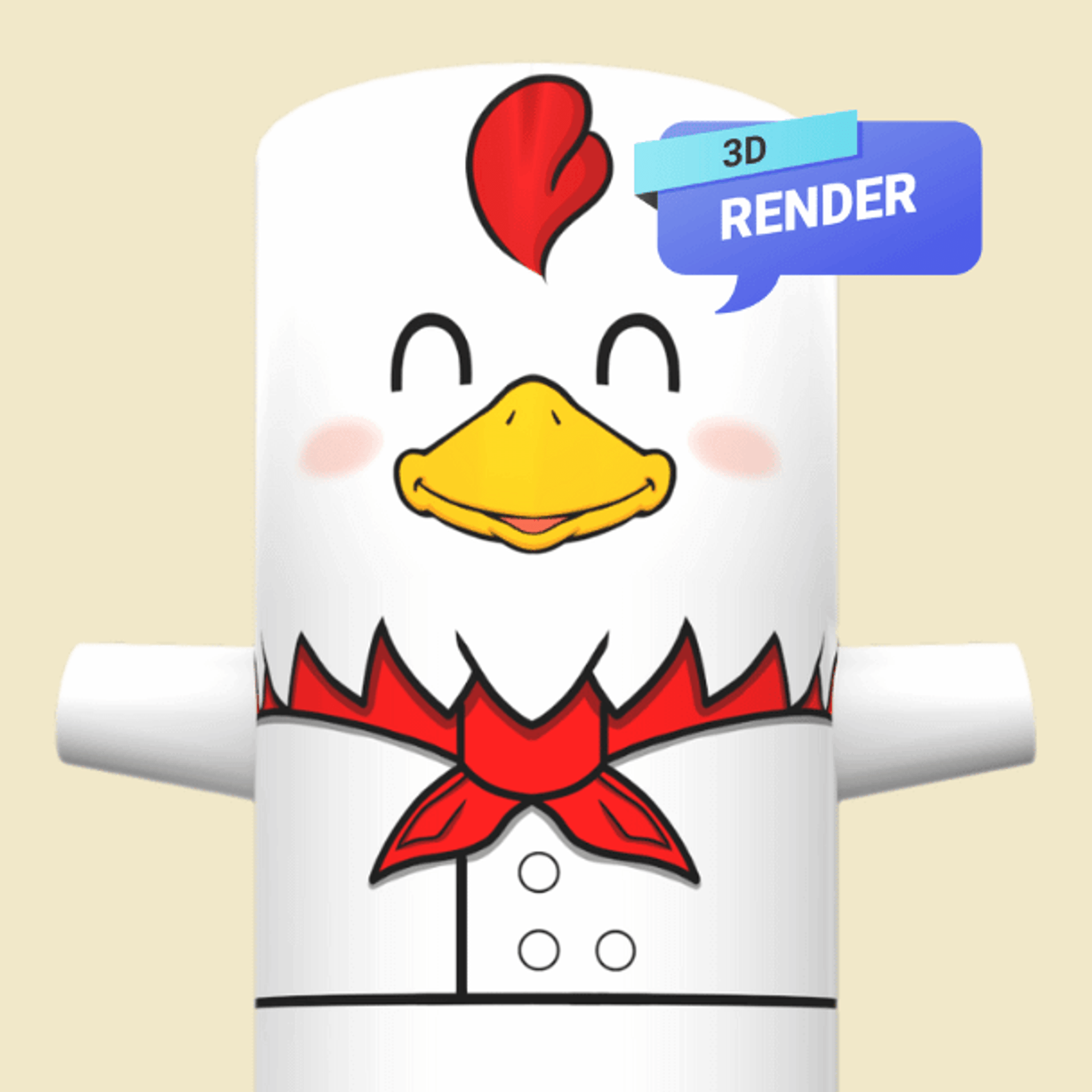 Llamador Inflable Personalizado | Aeroinflables