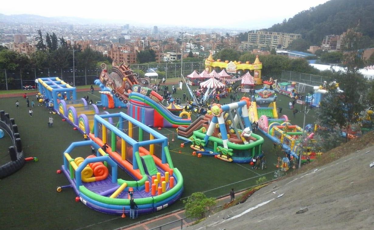 Los parques inflables más llamativos en Bogotá - co.aeroinflables.com