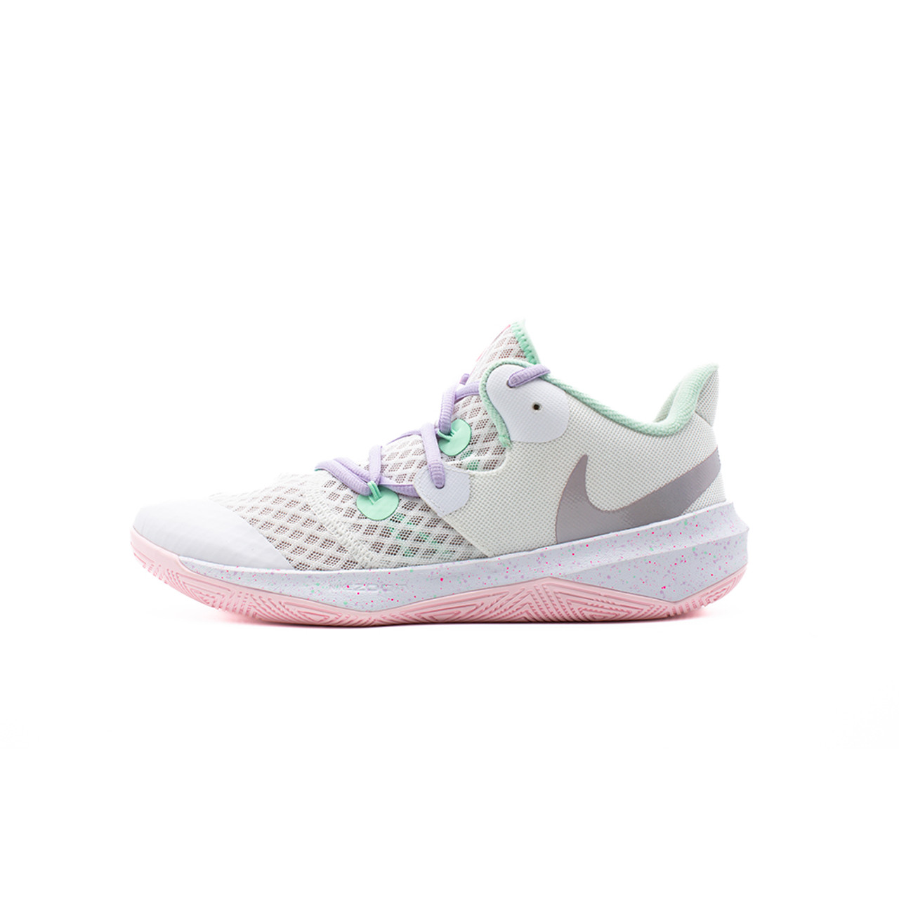 Nike Zoom Hyperset 2 SE Volleyball Shoes - White/Hyper Pink Mint Foam/Violet Mist Pink