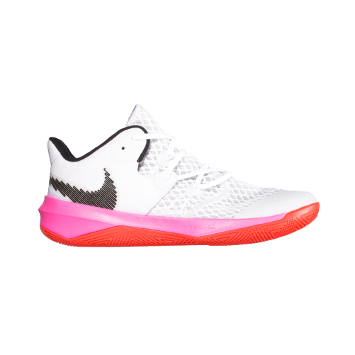 Nike Zoom HyperSpeed Court SE Volleyball Shoes - White/Black/Bright Crimson