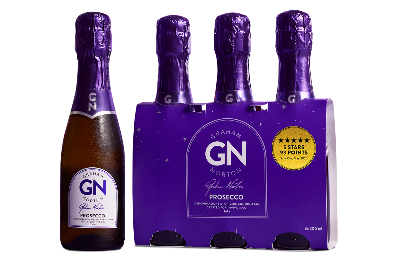 Graham Norton's Prosecco (8 x 3 Pack) 200ml - EuroVintage