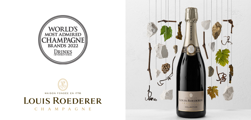 Louis Roederer crowned the World’s Most Admired Champagne Brand 2022 - EuroVintage