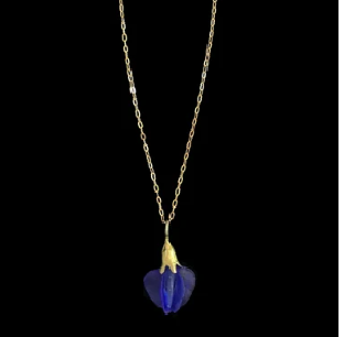 False Indigo Pendant Necklace | Michael Michaud