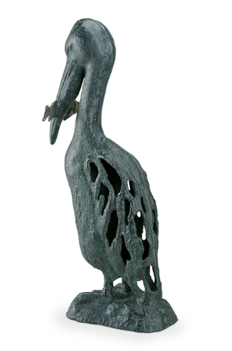Snacking Pelican Garden Sculpture | 51196 | SPI Home